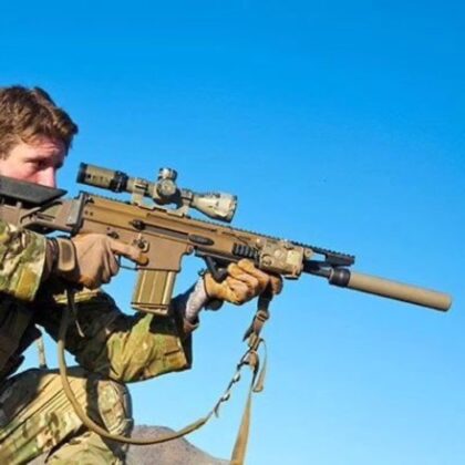 FN SCAR SSR Rail Extension Reproduction - Black Hills Designs